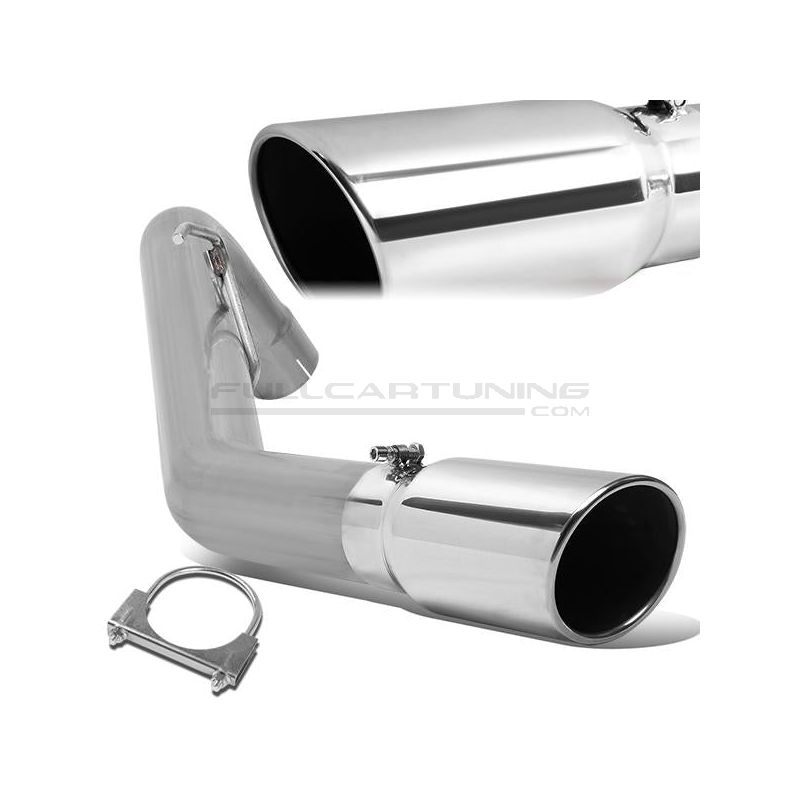 SK-Import Uitlaat Demper Turbo Diesel Rolled Tip 4 Inch Staal Dodge Ram ...